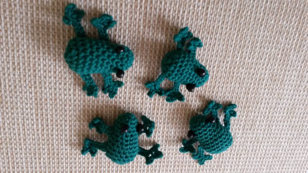 Amigurumi - kleinen Frosch häkeln "Fröschlein"