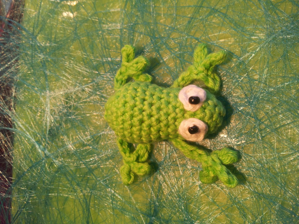 Amigurumi - kleinen Frosch häkeln "Fröschlein"