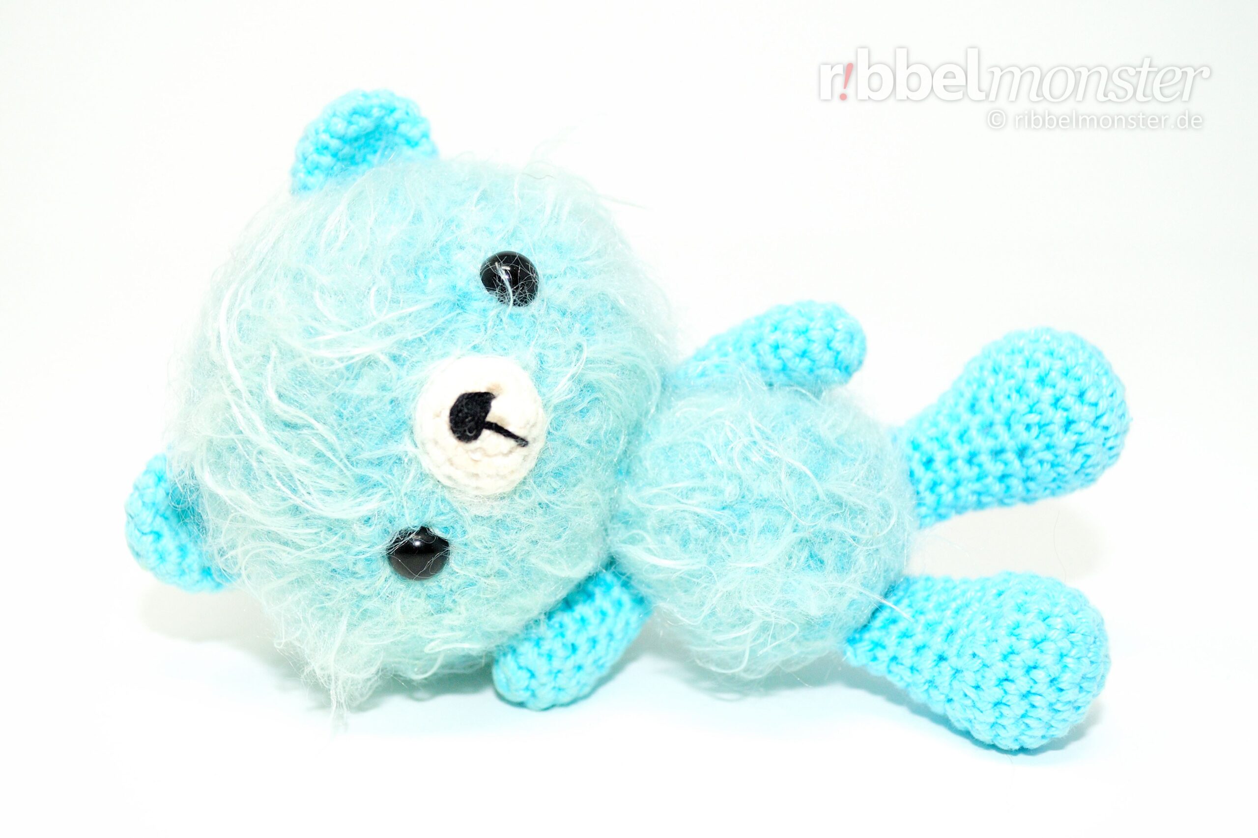 Amigurumi - Wuscheligen Bären häkeln "Kuiro"